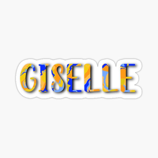 Giselle Name Stickers | Redbubble