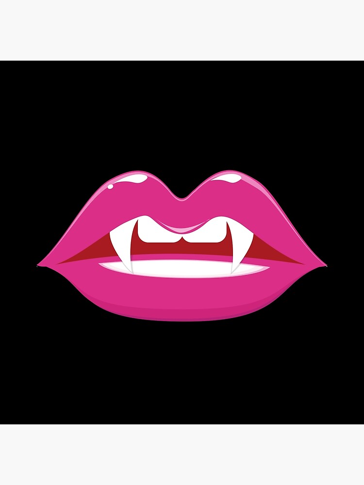 "Purple Vampire Lips" Poster for Sale by stuff-n-stuff | Redbubble