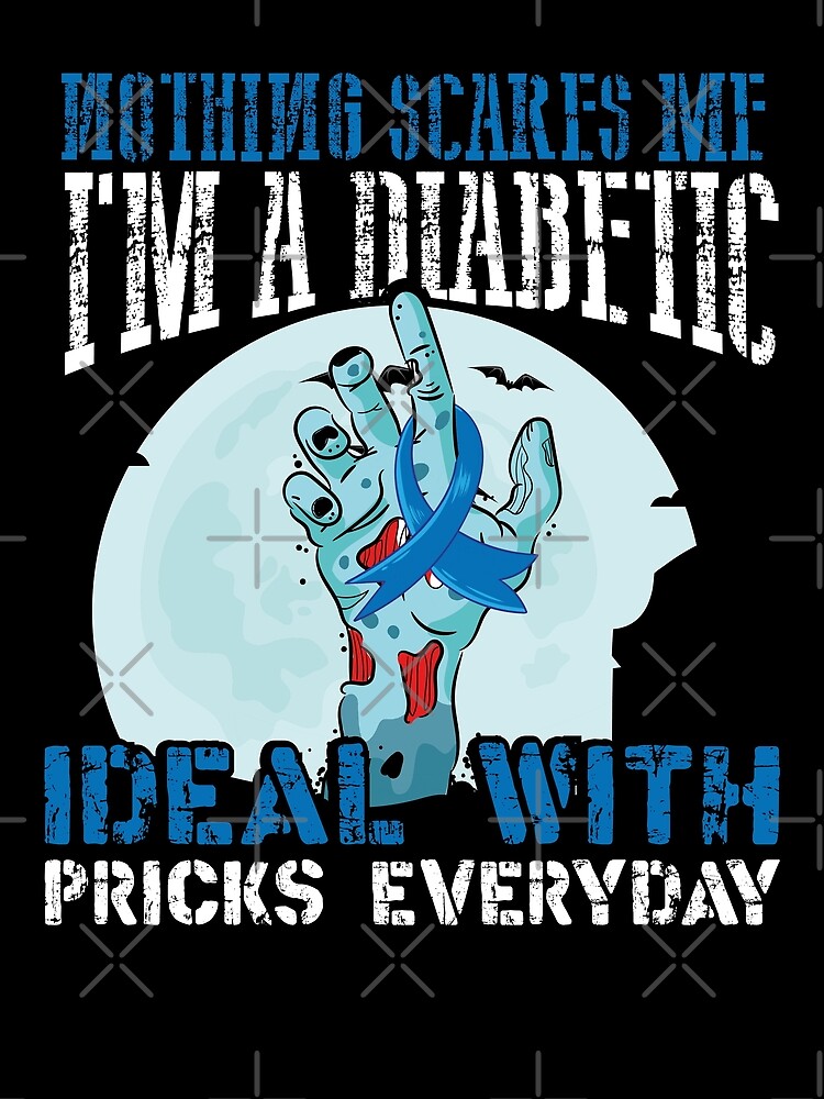 "Nothing Scares Me I'm A Diabetic" Scarf for Sale by roxy7922 | Redbubble