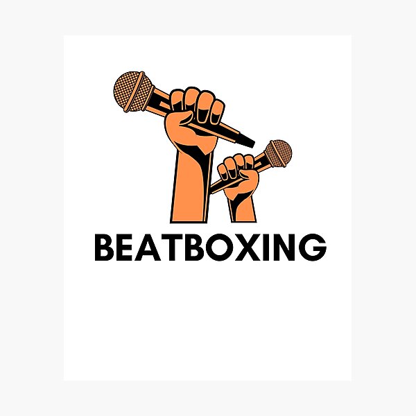 "Beatboxing and hip hop cool graphics" Photographic Print by ...