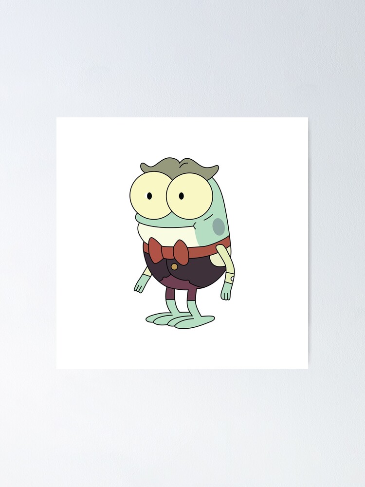 "Toadie - Amphibia character" Poster by Trendelicious | Redbubble