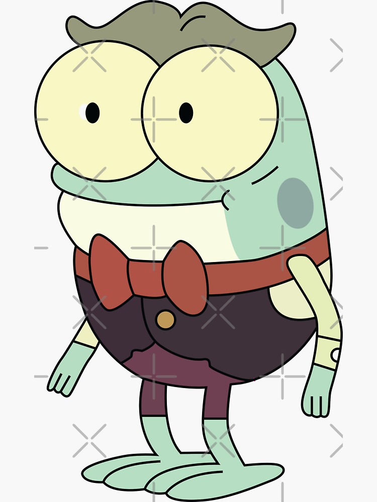 "Toadie - Amphibia character" Sticker for Sale by Trendelicious | Redbubble