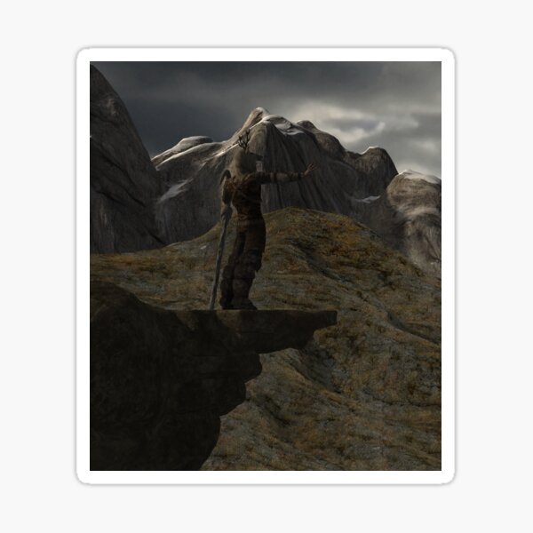 "Despair Of The Landwaster" Sticker for Sale by MortemVetus | Redbubble