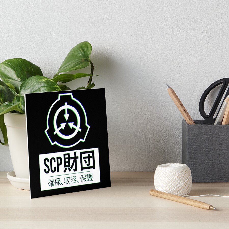 "Aesthetic Japanese SCP Foundation Logo" Art Board Print for Sale by ...