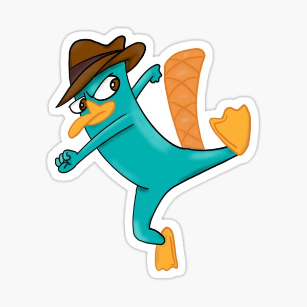"Agent P!" Sticker for Sale by kmick | Redbubble