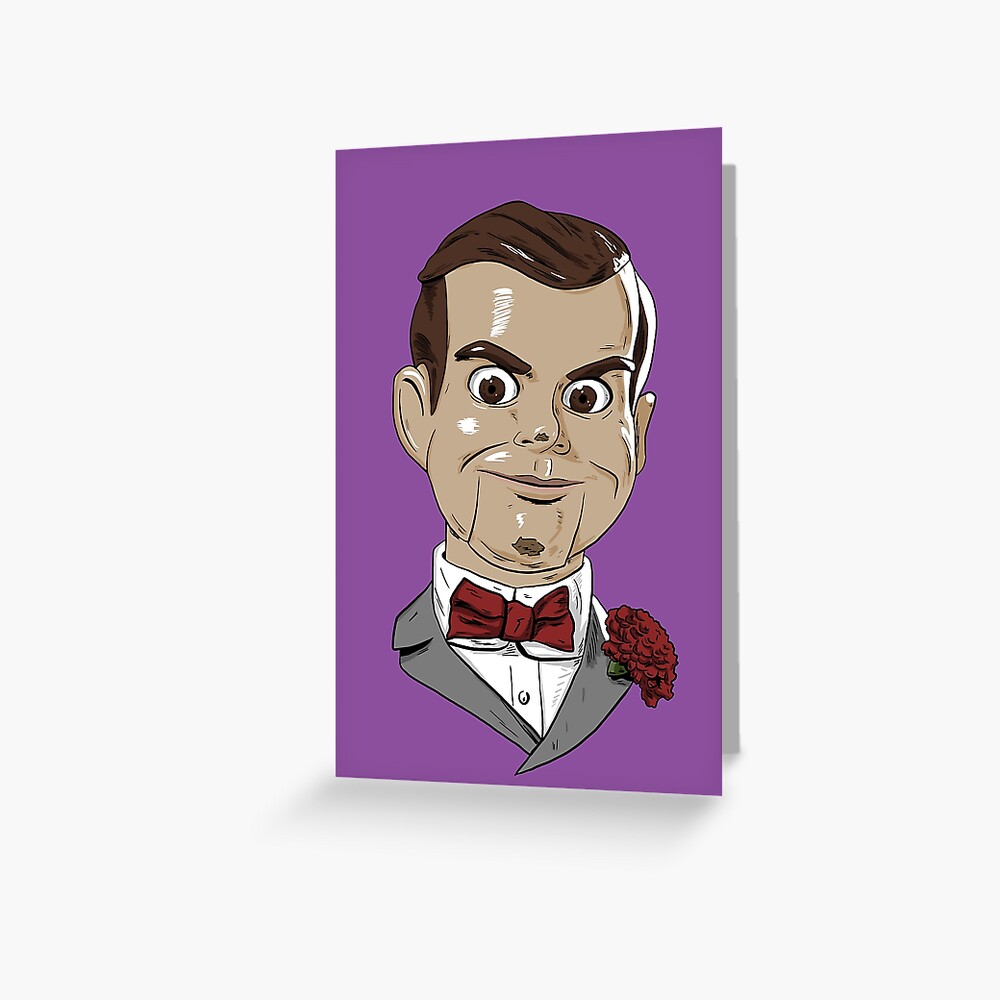 "Slappy the Dummy" Sticker for Sale by blacksnowcomics | Redbubble
