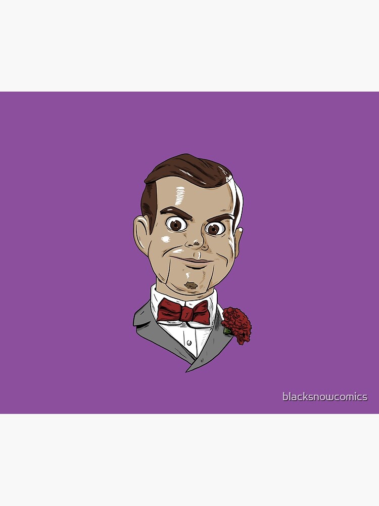 "Slappy the Dummy" Throw Blanket for Sale by blacksnowcomics | Redbubble