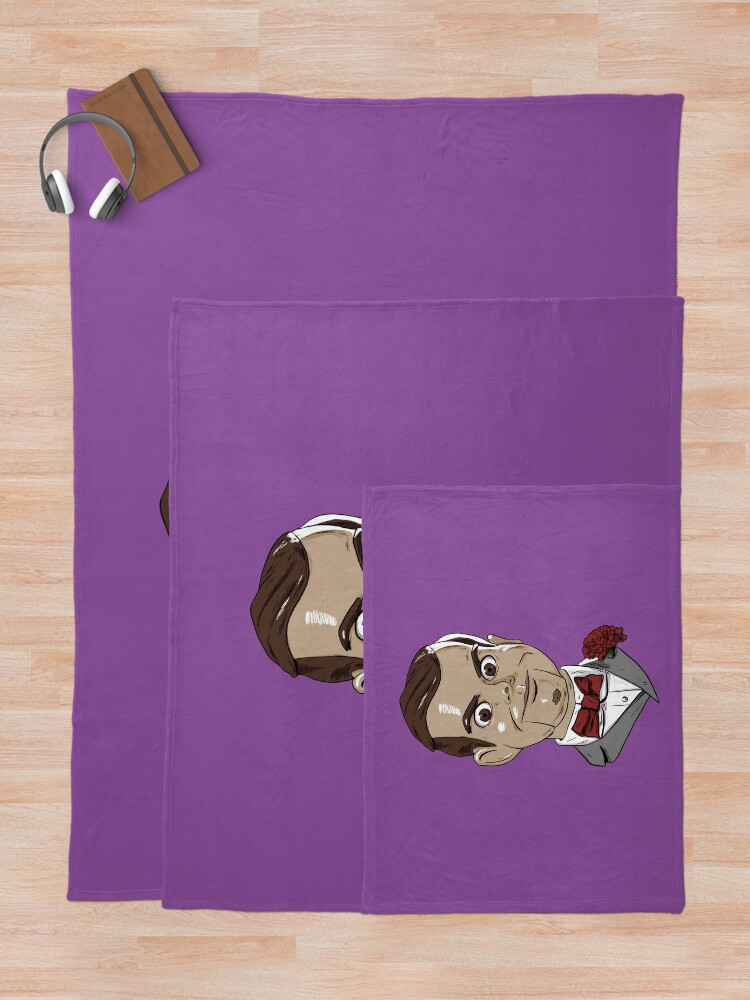 "Slappy the Dummy" Throw Blanket for Sale by blacksnowcomics | Redbubble