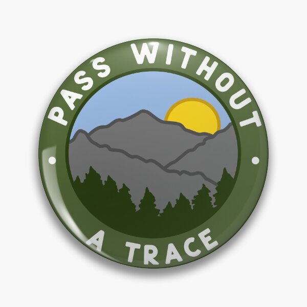 "Pass Without a Trace" Pin by ginnydi | Redbubble