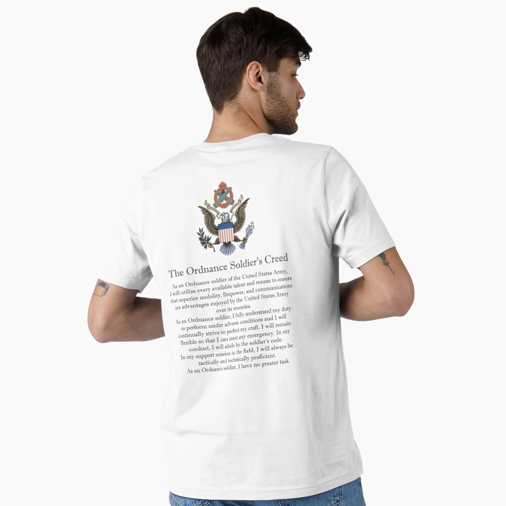 "Ordnance Soldiers Creed" Poster for Sale by Darklite80 | Redbubble