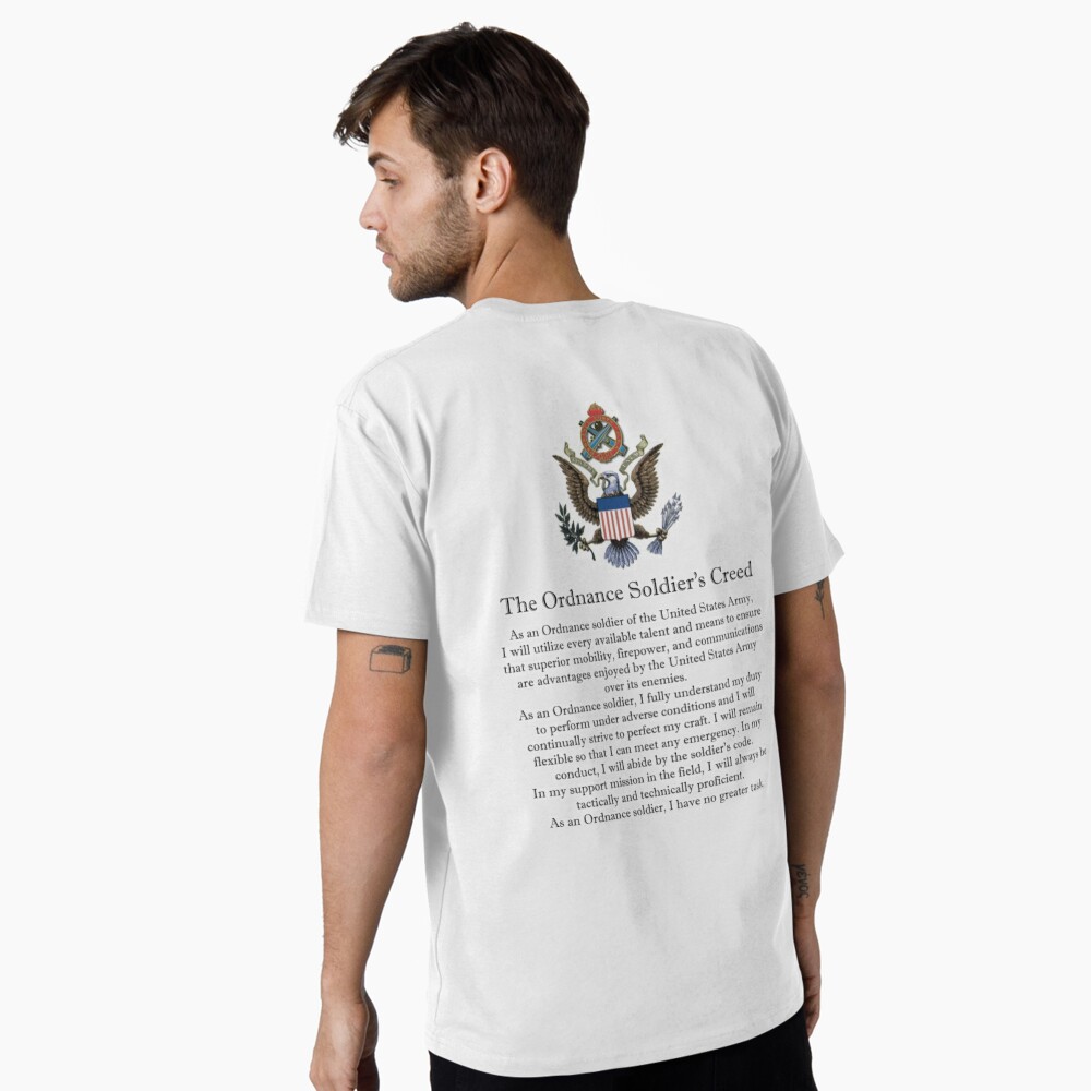 "Ordnance Soldiers Creed" Poster for Sale by Darklite80 | Redbubble