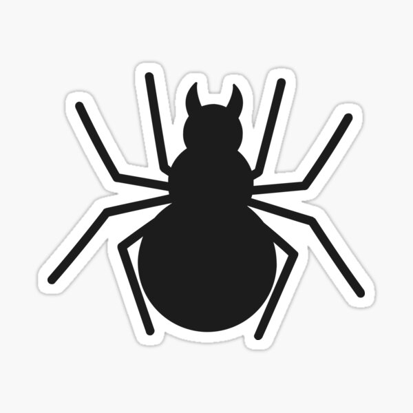 "Spiders " Sticker for Sale by artMoni | Redbubble