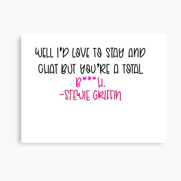 Stewie Canvas Prints | Redbubble