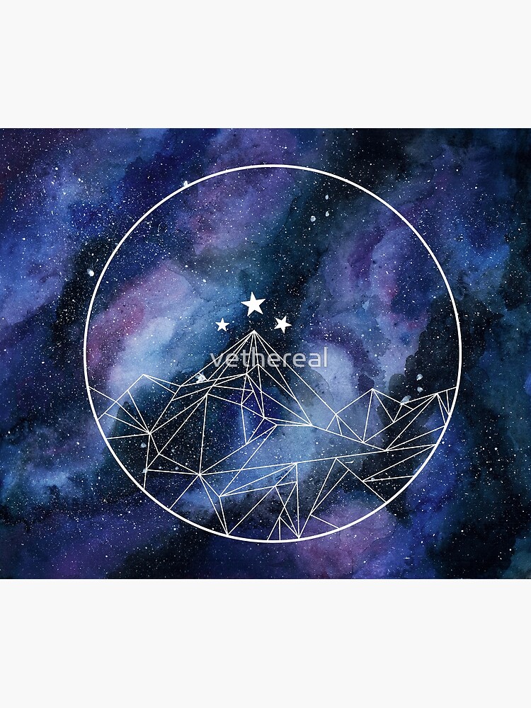 "Night Court Symbol watercolor" Throw Blanket for Sale by vethereal ...