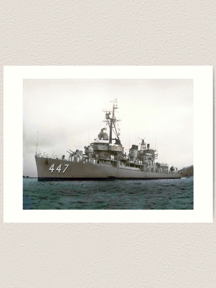 "USS JENKINS (DD-447) SHIP'S STORE" Art Print for Sale by militarygifts ...