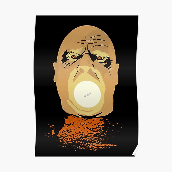 "Uncle Fester Addams" Poster for Sale by DesignCats | Redbubble