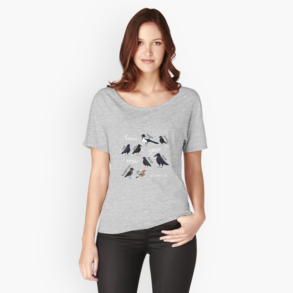 "Know your Crow" Essential T-Shirt for Sale by Elliestrations | Redbubble