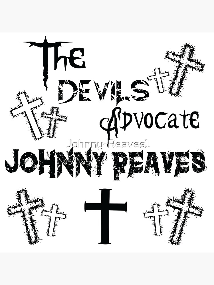 "Devils Advocate Logo" Poster for Sale by Johnny-Reaves1 | Redbubble