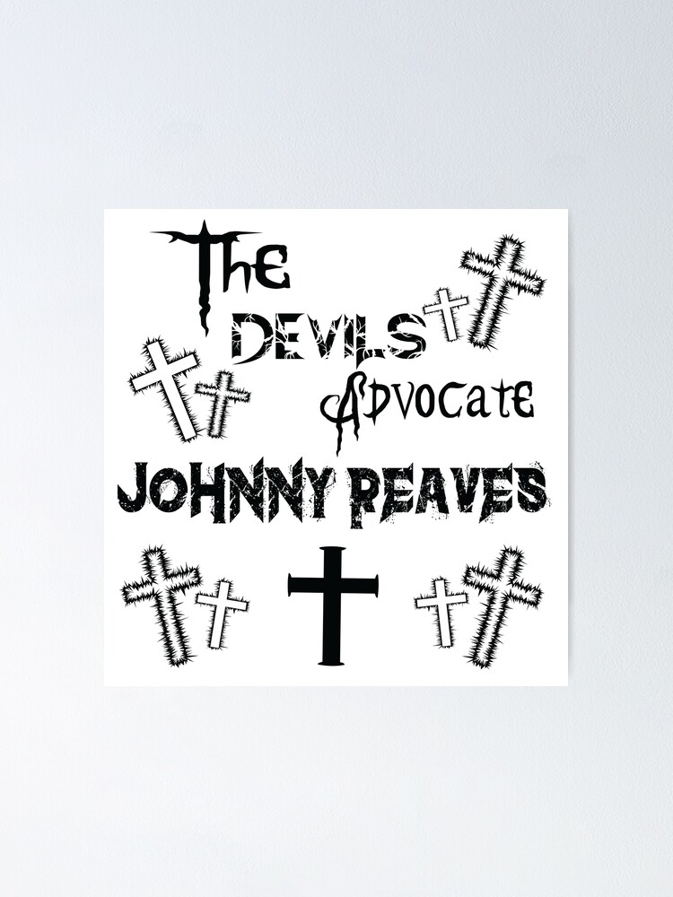 "Devils Advocate Logo" Poster for Sale by Johnny-Reaves1 | Redbubble
