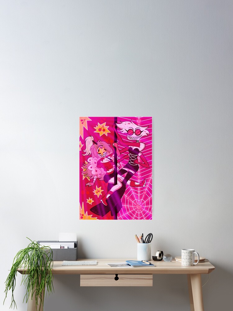 "Angel Dust and Cherri Bomb - Addict Fanart" Poster by Loutrinel ...