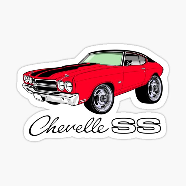 "1970 Chevelle SS" Sticker for Sale by maddmax1 | Redbubble
