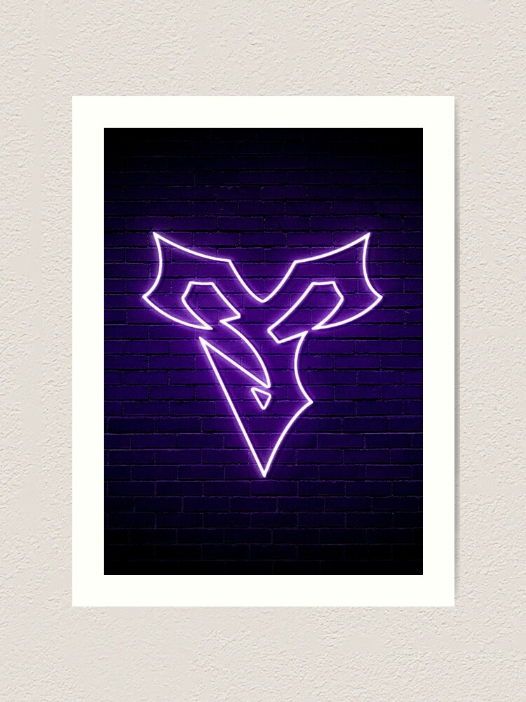"Tidus Jecht FFX Neon Logo" Art Print by ZeWiss | Redbubble