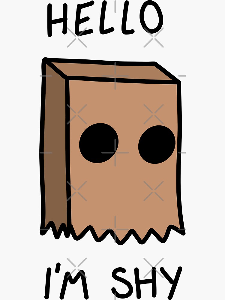 Cartoon Paper Bag Mask