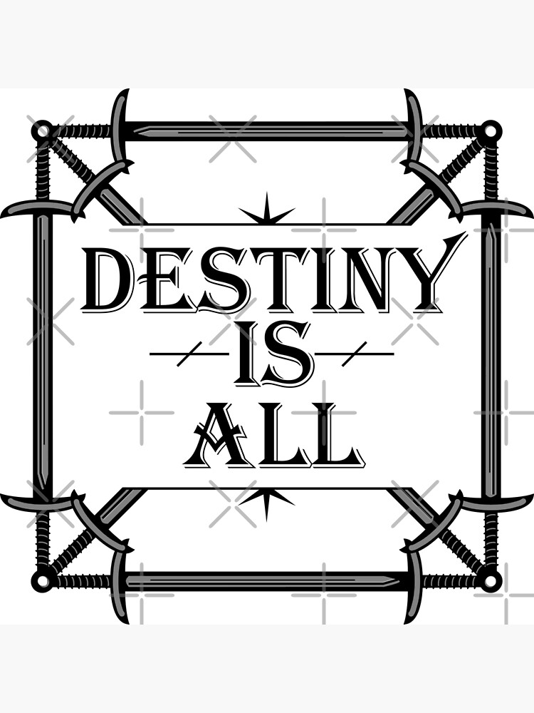 "Destiny Is All - The Last Kingdom" Poster by henyostuffs | Redbubble