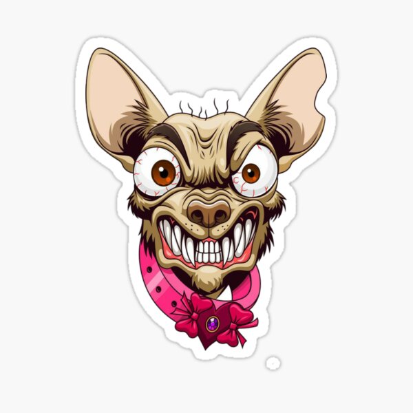 "Zombie dog" Sticker for Sale by Keticreation | Redbubble
