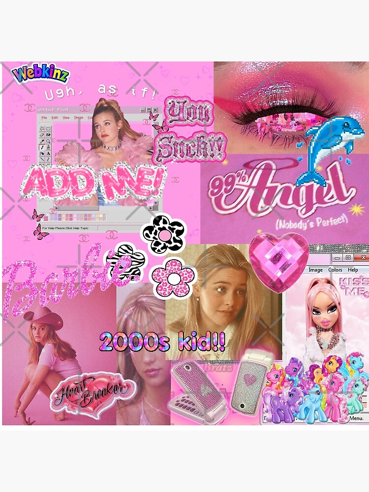 "Y2K collage " Art Print by Koidesigns | Redbubble