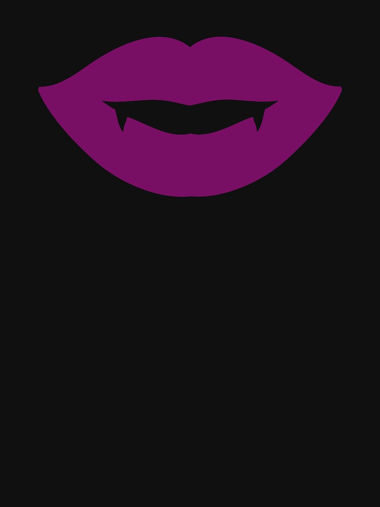"Purple Vampire Lips" Lightweight Sweatshirt for Sale by stuff-n-stuff ...