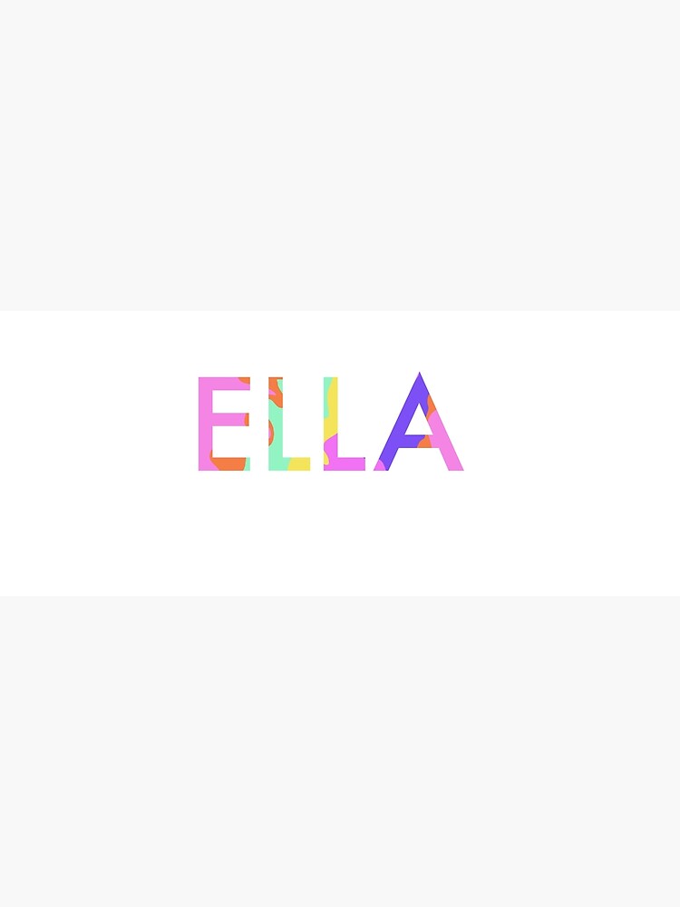 "Ella" Poster by AviatonLinda | Redbubble