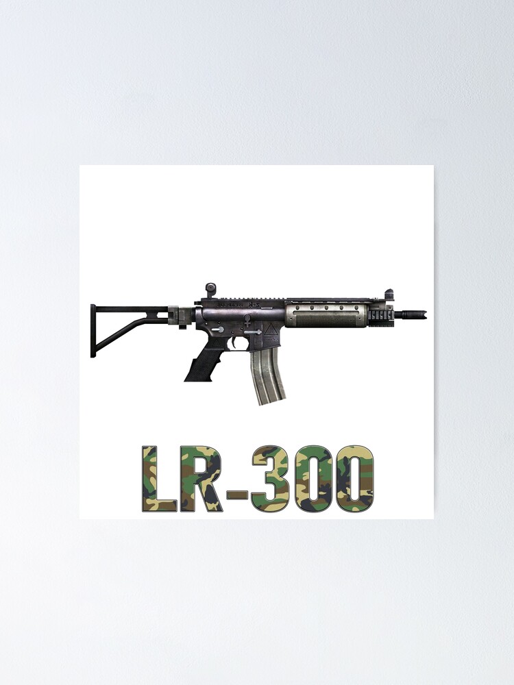 "Most Iconic Rifles LR-300" Poster by DigitalPulsion | Redbubble