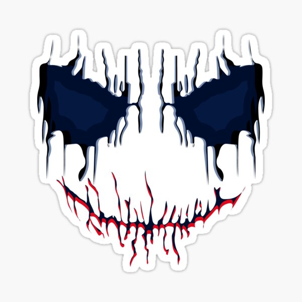 "Creepy face" Sticker for Sale by twindan | Redbubble