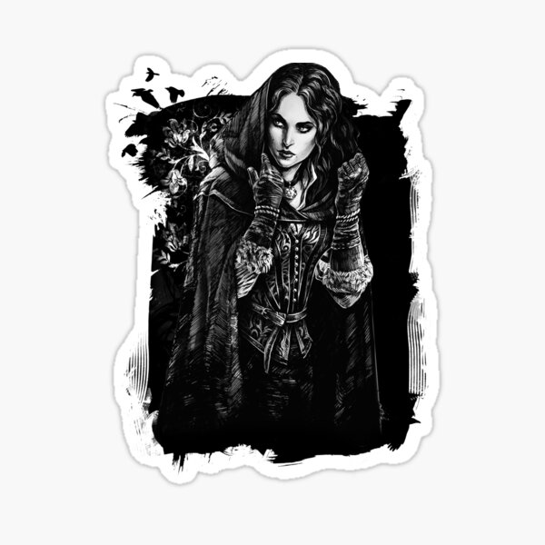 "Yennefer of Vengerberg" Sticker for Sale by JustAnor | Redbubble