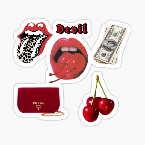 "Trendy sticker pack " Sticker by Koidesigns | Redbubble
