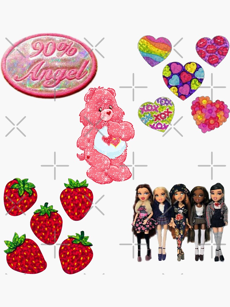 "Y2K sticker kit " Sticker for Sale by Koidesigns | Redbubble