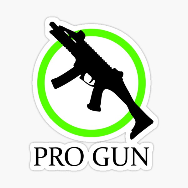 "Pro gun 2" Sticker for Sale by Francesko221 | Redbubble
