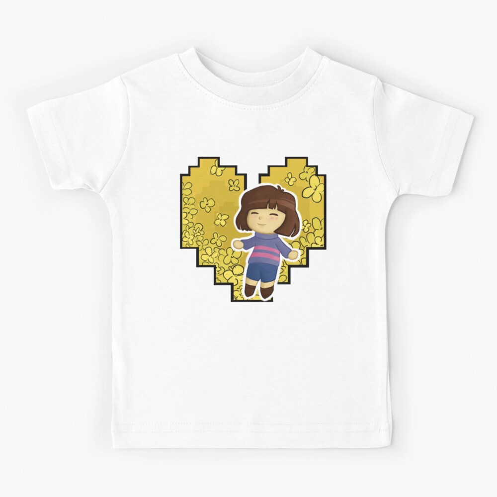 "Frisk in Golden Flowers" Kids T-Shirt for Sale by Beckyehh | Redbubble