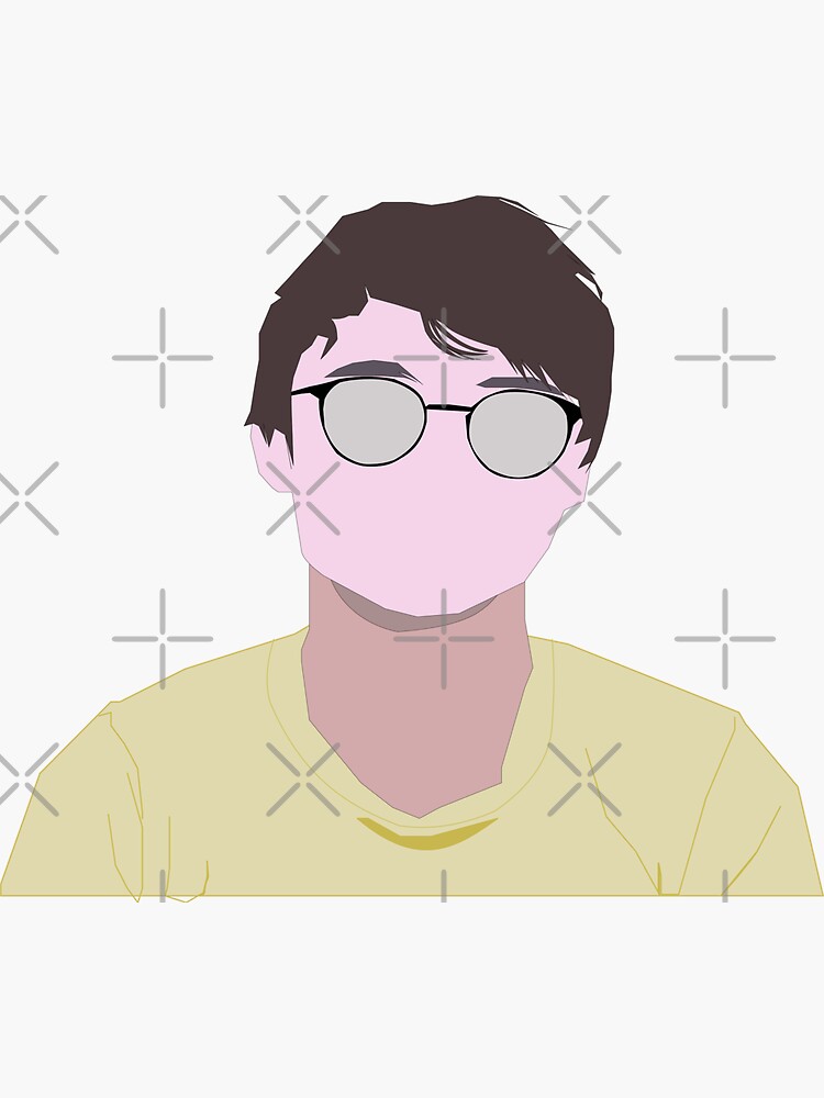 "michael reeves portrait " Sticker for Sale by Cities-of-world | Redbubble