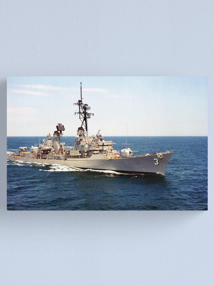 "USS JOHN KING (DDG-3) SHIP'S STORE" Canvas Print for Sale by ...