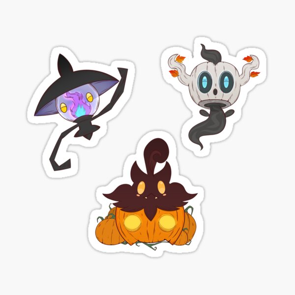 "Friendly Ghosts" Sticker by maxvonfelden | Redbubble