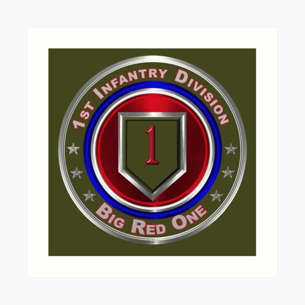 1st Infantry Division Art Prints | Redbubble