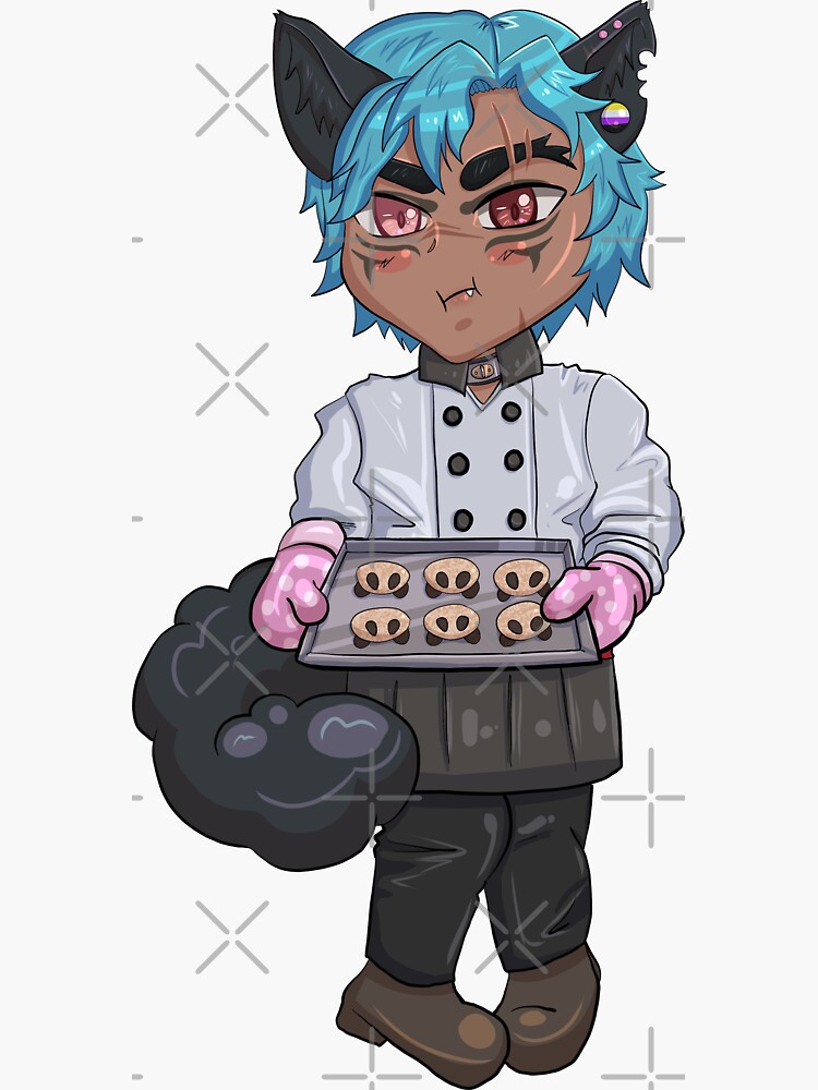 "Emma chibi (clean)" Sticker for Sale by UsagiDesigns | Redbubble