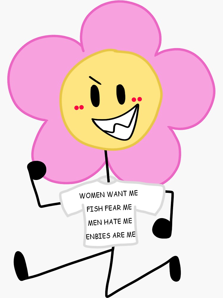 "fish fear flower" Sticker by dreamisland | Redbubble