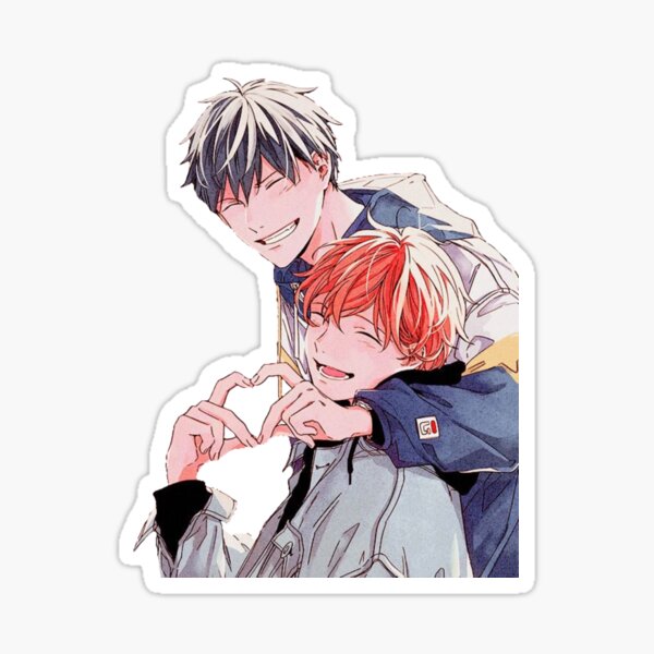 Ritsuka And Mafuyu Stickers | Redbubble