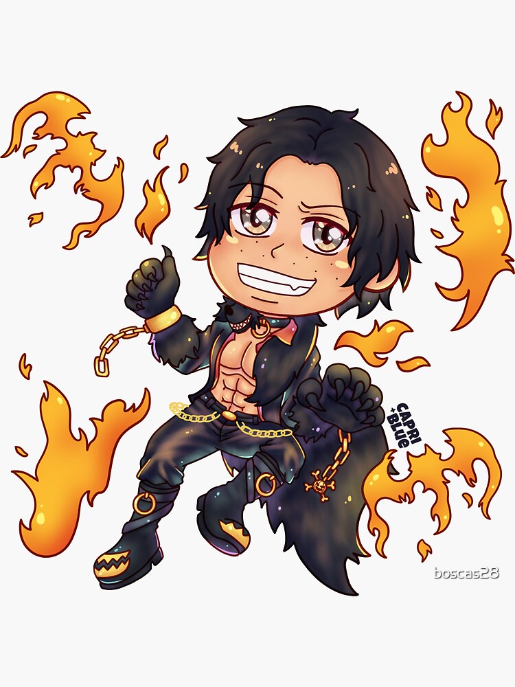 "Ace - Halloween" Sticker by boscas28 | Redbubble