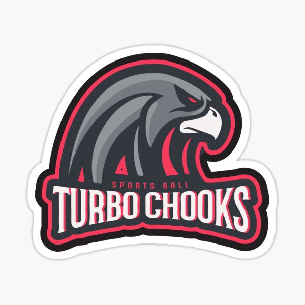 "Home Team Turbo Chooks" Sticker by TurboChooks | Redbubble