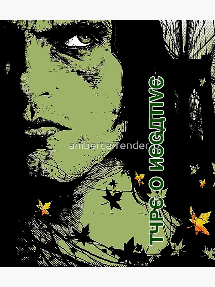 "Onetyp TYPE O Positive Band 1989" Sticker for Sale by ambercarrender ...