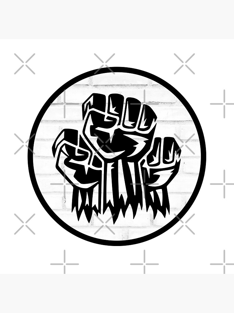 "BLM Symbol BLM Fist Protests " Poster by GloriousMess | Redbubble